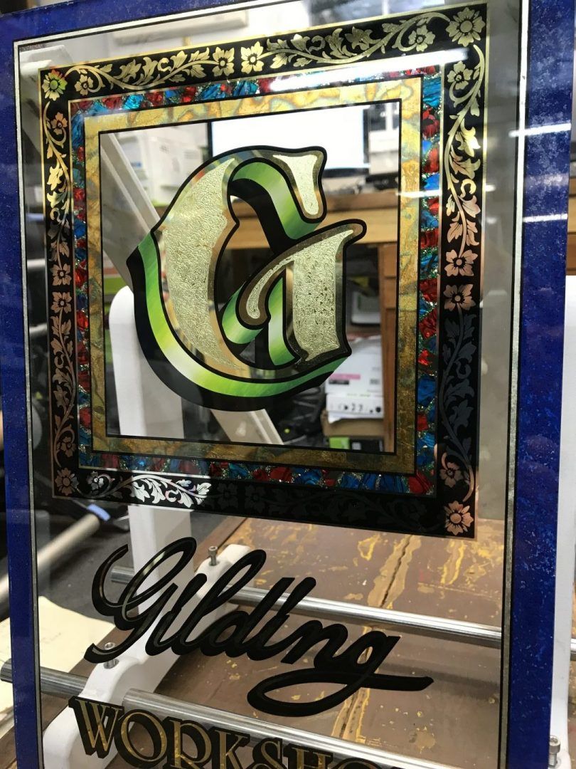 Gold Leaf Lettering | Nick the Signwriter