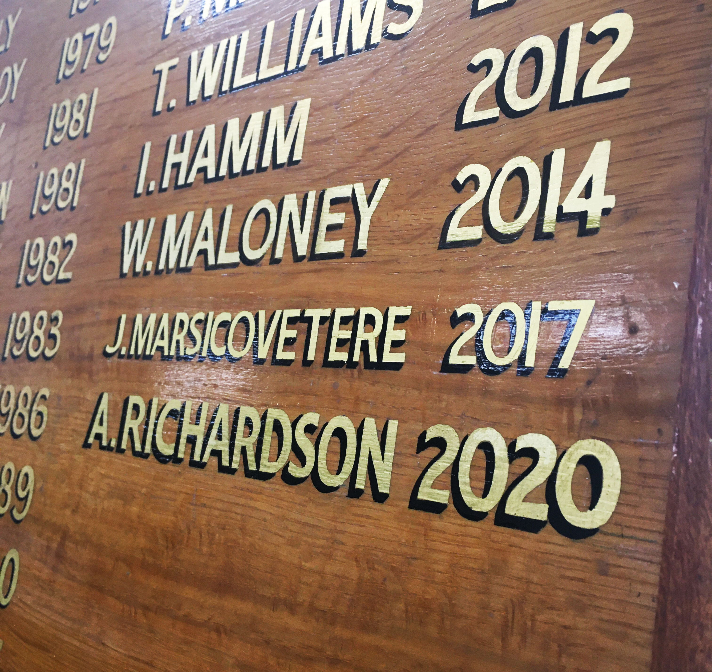 Gold Leaf Lettering | Nick the Signwriter